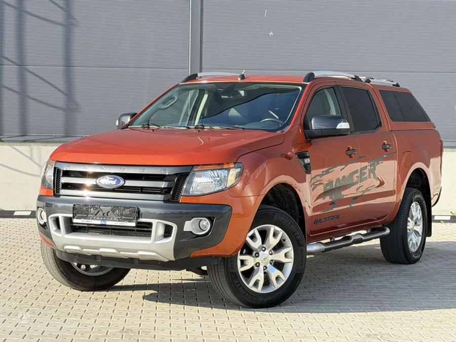 Oranžs Ford Ranger 2013 Šauļi, ar dzinēja tilpumu 3.20 L un nobraukumu 223 tūkst. km par 12900 €, foto 4 vietnē AUTOMOTO.COM.LV