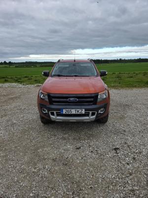 Oranžs Ford Ranger 2014 Tartu, ar dzinēja tilpumu 3.20 L un nobraukumu 338 tūkst. km par 11000 €, foto  vietnē AUTOMOTO.COM.LV