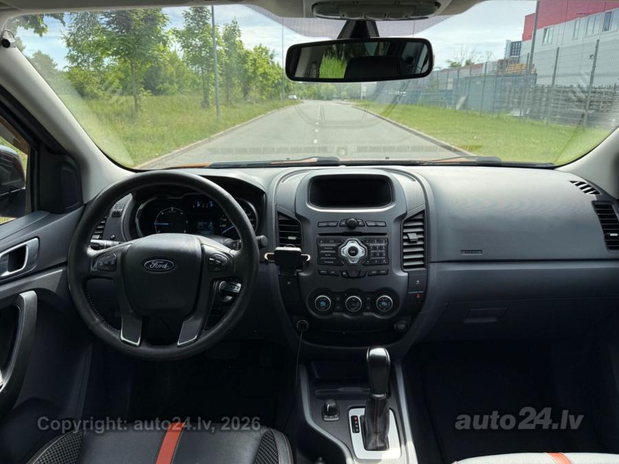 Orange Ford Ranger 2014 in Tallinn, with an engine capacity of 3.20 L and mileage of 146 thousand km for 15900 €, photo 14 on AUTOMOTO.COM.LV
