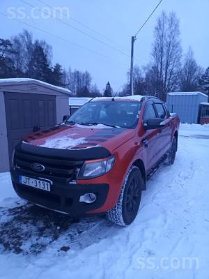 Orange Ford Ranger 2015 in Riga, with an engine capacity of 3.20 L and mileage of 309 thousand km for 15000 €, photo 5 on AUTOMOTO.COM.LV