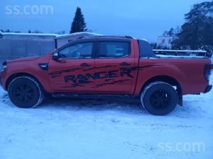Orange Ford Ranger 2015 in Riga, with an engine capacity of 3.20 L and mileage of 309 thousand km for 15000 €, photo 6 on AUTOMOTO.COM.LV