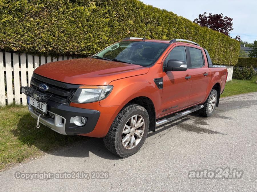 Orange Ford Ranger 2015 in Tallinn, with an engine capacity of 3.20 L and mileage of 264 thousand km for 15900 €, photo 1 on AUTOMOTO.COM.LV