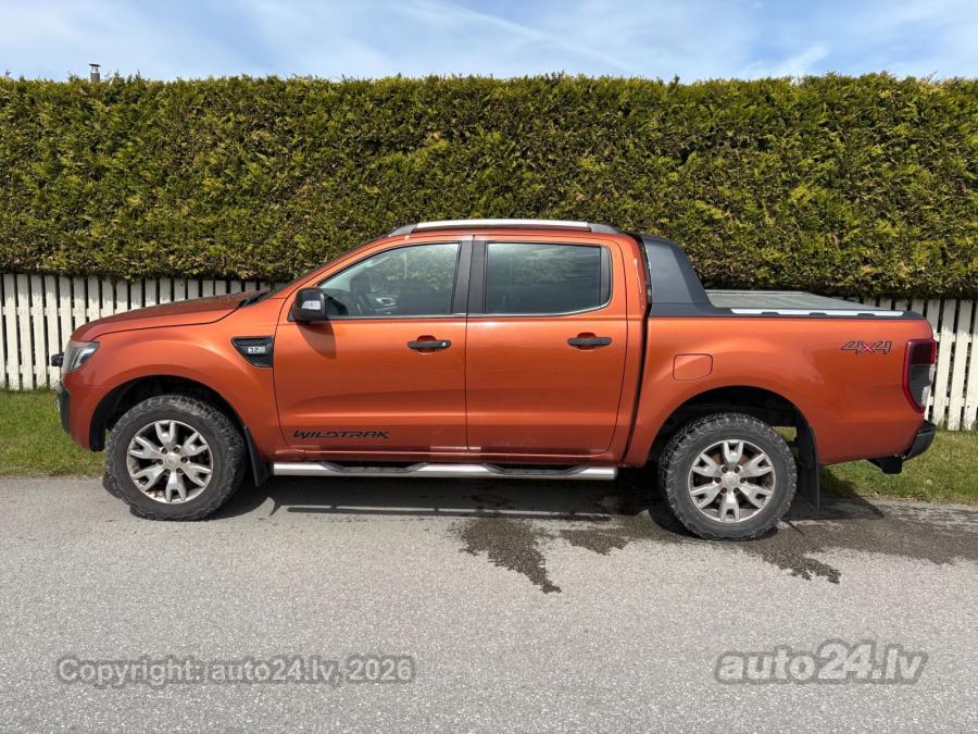 Orange Ford Ranger 2015 in Tallinn, with an engine capacity of 3.20 L and mileage of 264 thousand km for 15900 €, photo 3 on AUTOMOTO.COM.LV