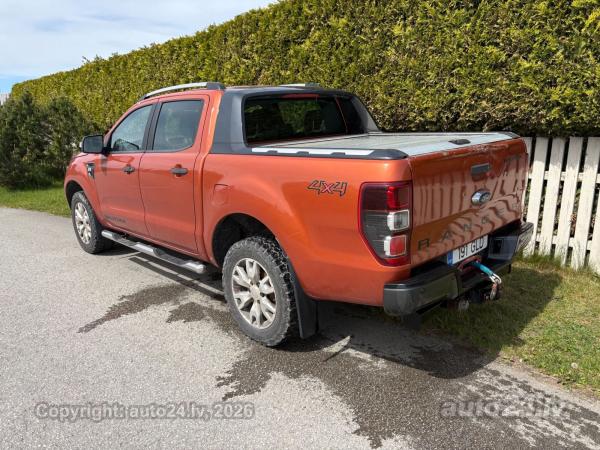 Orange Ford Ranger 2015 in Tallinn, with an engine capacity of 3.20 L and mileage of 264 thousand km for 15900 €, photo 3 on AUTOMOTO.COM.LV