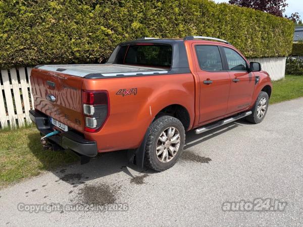 Orange Ford Ranger 2015 in Tallinn, with an engine capacity of 3.20 L and mileage of 264 thousand km for 15900 €, photo 4 on AUTOMOTO.COM.LV