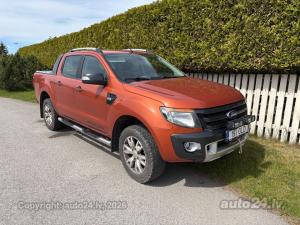 Orange Ford Ranger 2015 in Tallinn, with an engine capacity of 3.20 L and mileage of 264 thousand km for 15900 €, photo 7 on AUTOMOTO.COM.LV