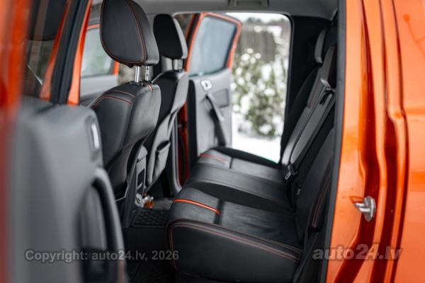 Orange Ford Ranger 2015 in Tallinn, with an engine capacity of 3.20 L and mileage of 264 thousand km for 15900 €, photo 10 on AUTOMOTO.COM.LV