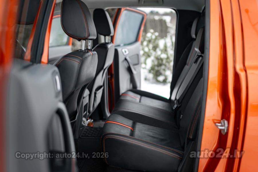 Orange Ford Ranger 2015 in Tallinn, with an engine capacity of 3.20 L and mileage of 264 thousand km for 15900 €, photo 11 on AUTOMOTO.COM.LV