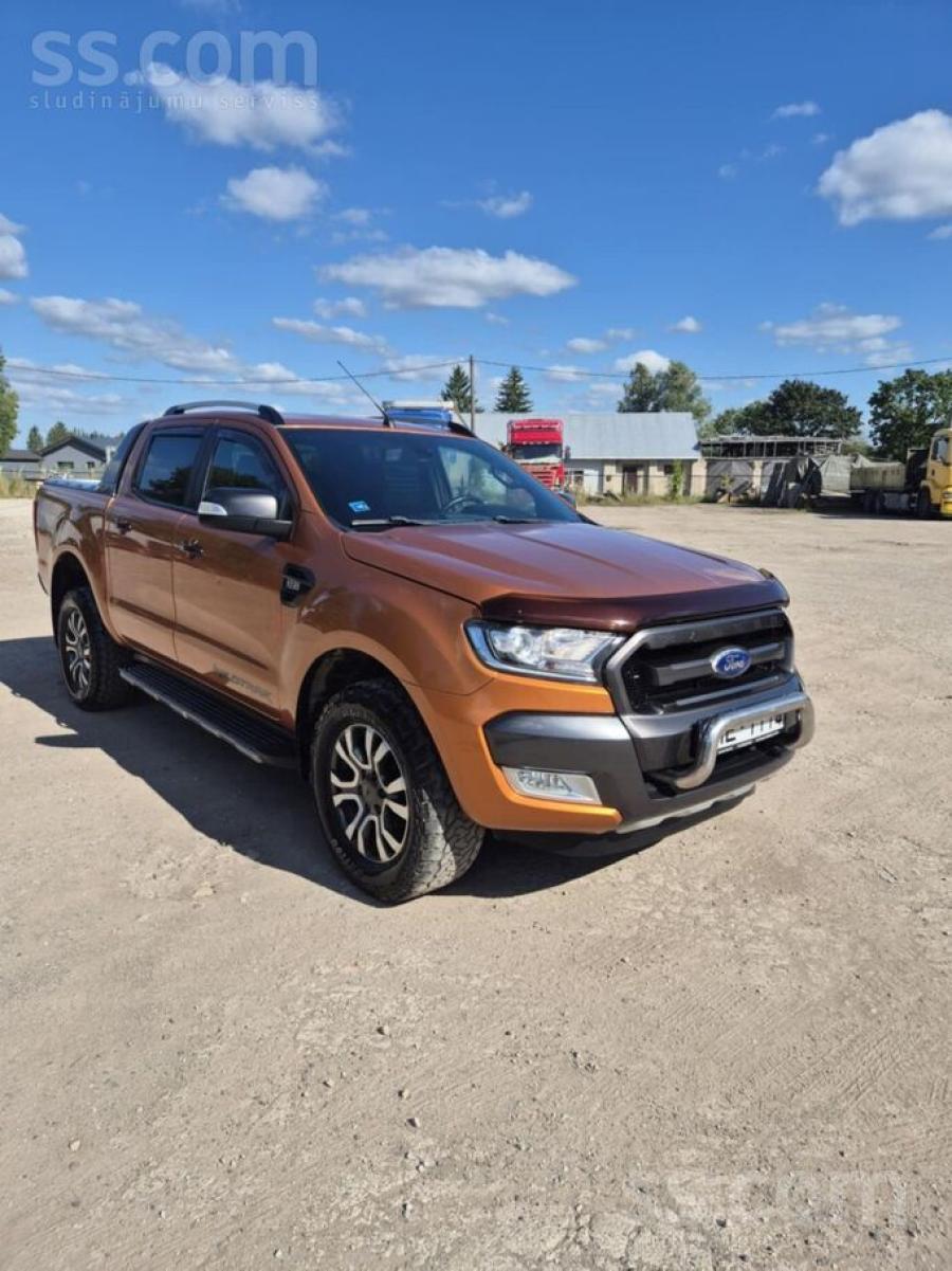 Orange Ford Ranger 2016 in Riga, with an engine capacity of 3.20 L and mileage of 285 thousand km for 20000 €, photo 1 on AUTOMOTO.COM.LV
