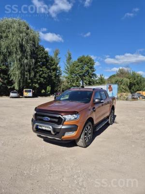 Orange Ford Ranger 2016 in Riga, with an engine capacity of 3.20 L and mileage of 285 thousand km for 20000 €, photo 3 on AUTOMOTO.COM.LV