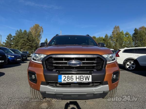 Orange Ford Ranger 2020 in Tartu, with an engine capacity of 2.00 L and mileage of 149 thousand km for 27900 €, photo 3 on AUTOMOTO.COM.LV