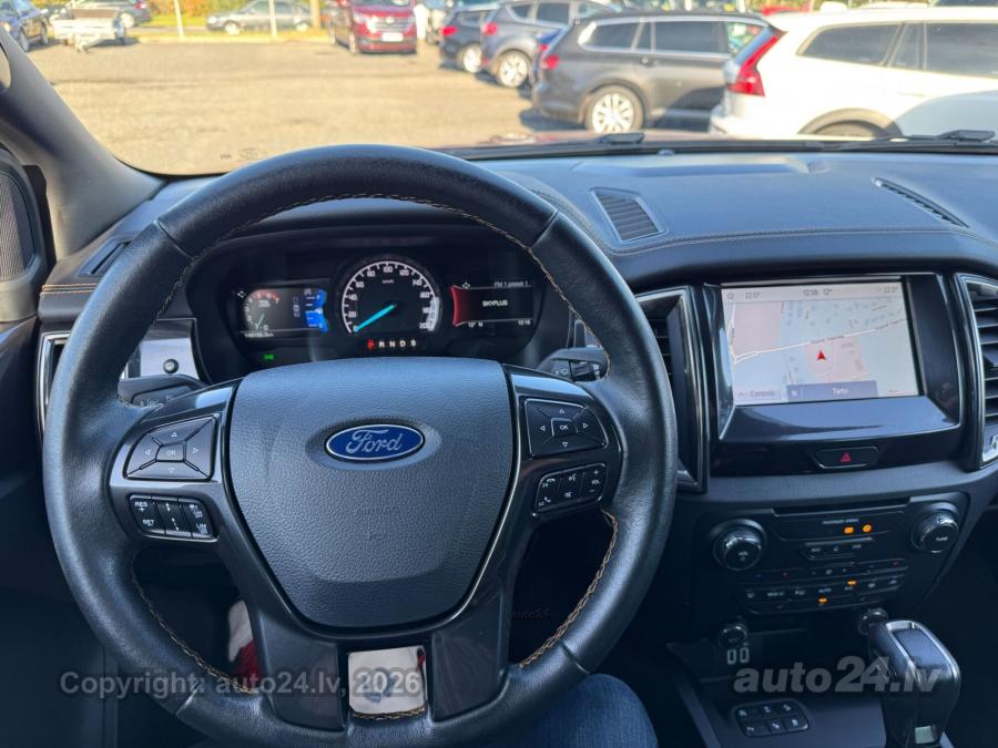 Orange Ford Ranger 2020 in Tartu, with an engine capacity of 2.00 L and mileage of 149 thousand km for 26900 €, photo 19 on AUTOMOTO.COM.LV