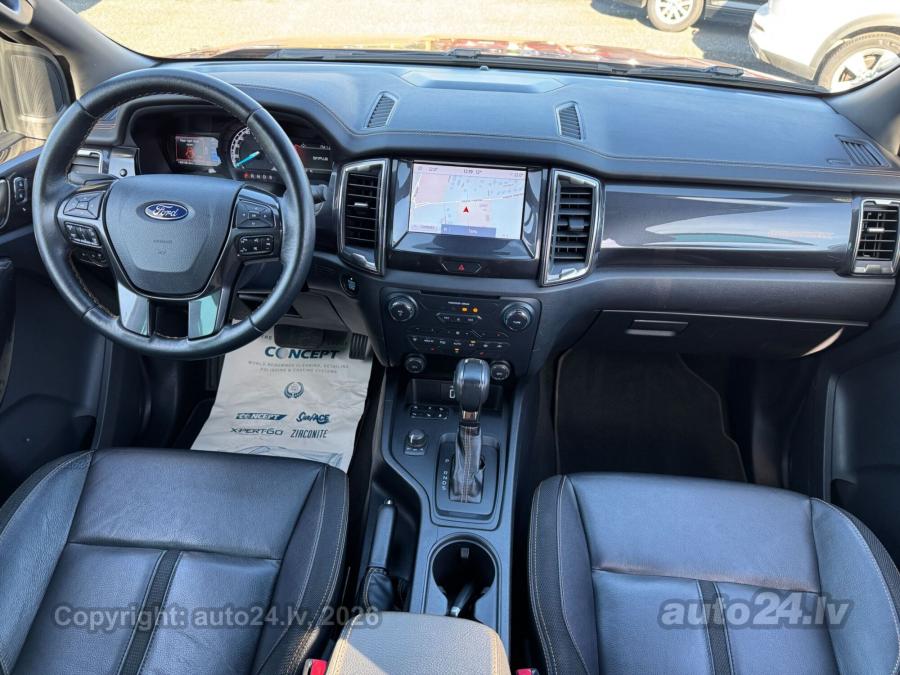 Orange Ford Ranger 2020 in Tartu, with an engine capacity of 2.00 L and mileage of 149 thousand km for 26900 €, photo 22 on AUTOMOTO.COM.LV