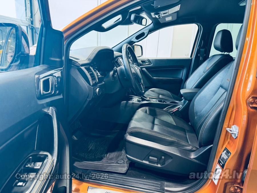 Orange Ford Ranger 2020 in Parnu, with an engine capacity of 2.00 L and mileage of 151 thousand km for 29900 €, photo 4 on AUTOMOTO.COM.LV