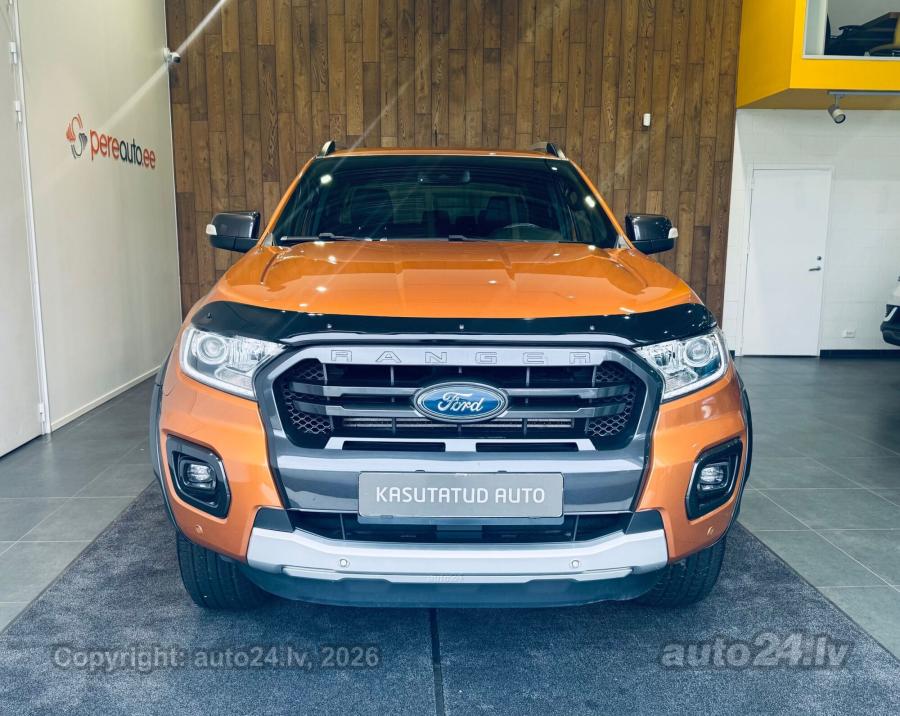 Orange Ford Ranger 2020 in Parnu, with an engine capacity of 2.00 L and mileage of 151 thousand km for 29900 €, photo 11 on AUTOMOTO.COM.LV