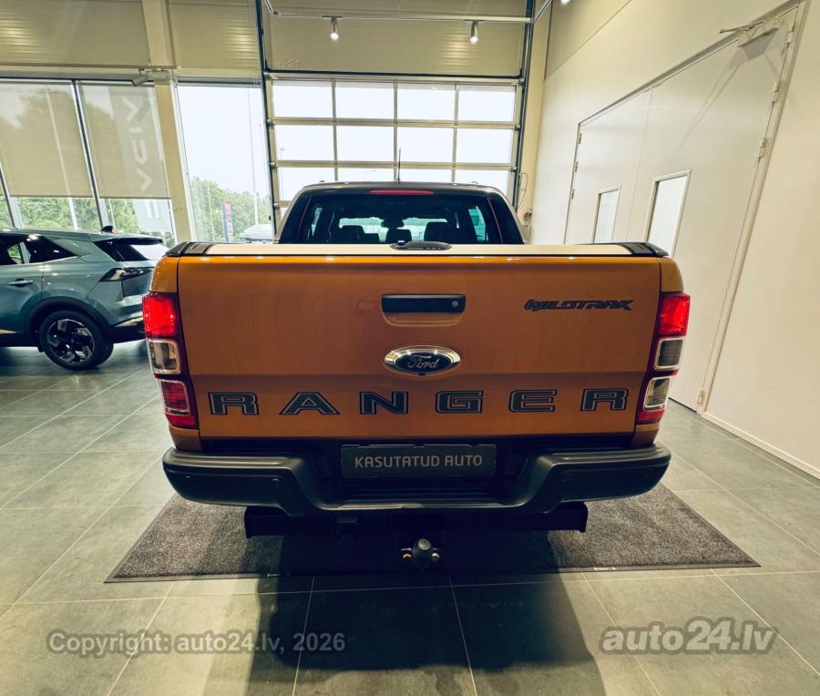 Orange Ford Ranger 2020 in Parnu, with an engine capacity of 2.00 L and mileage of 151 thousand km for 29900 €, photo 16 on AUTOMOTO.COM.LV