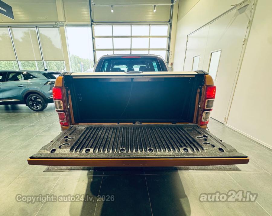 Orange Ford Ranger 2020 in Parnu, with an engine capacity of 2.00 L and mileage of 151 thousand km for 29900 €, photo 17 on AUTOMOTO.COM.LV