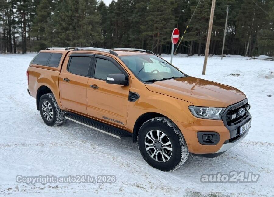 Orange Ford Ranger 2021 in Parnu, with an engine capacity of 2.00 L and mileage of 115 thousand km for 32900 €, photo 3 on AUTOMOTO.COM.LV