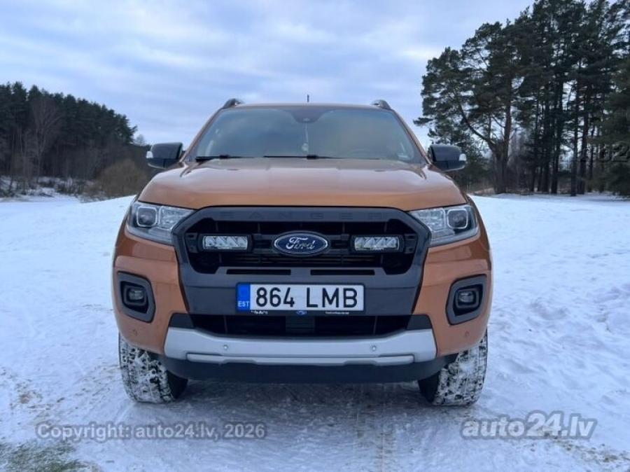 Orange Ford Ranger 2021 in Parnu, with an engine capacity of 2.00 L and mileage of 115 thousand km for 32900 €, photo 5 on AUTOMOTO.COM.LV