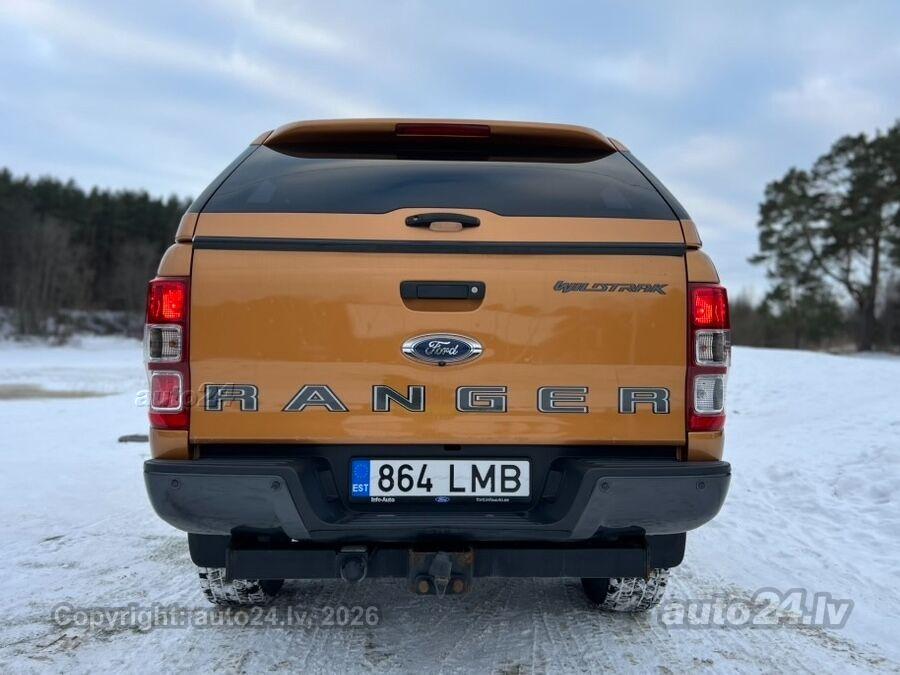 Orange Ford Ranger 2021 in Parnu, with an engine capacity of 2.00 L and mileage of 115 thousand km for 32900 €, photo 6 on AUTOMOTO.COM.LV