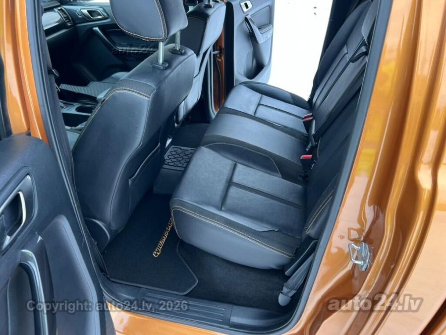 Orange Ford Ranger 2021 in Parnu, with an engine capacity of 2.00 L and mileage of 115 thousand km for 32900 €, photo 13 on AUTOMOTO.COM.LV