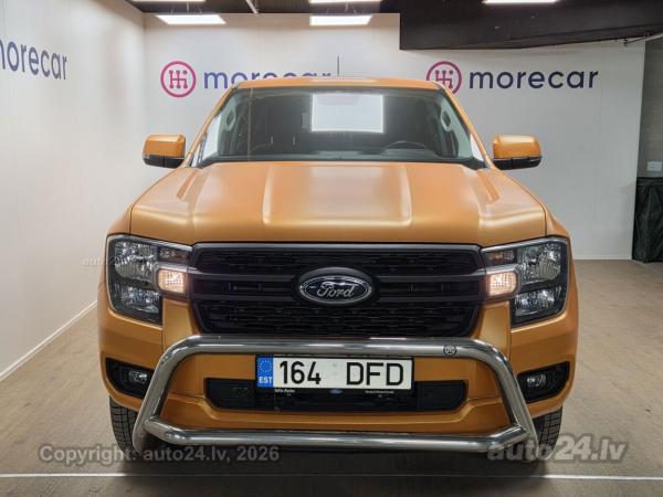 Orange Ford Ranger 2024 in Tallinn, with an engine capacity of 2.00 L and mileage of 58 thousand km for 40900 €, photo 2 on AUTOMOTO.COM.LV