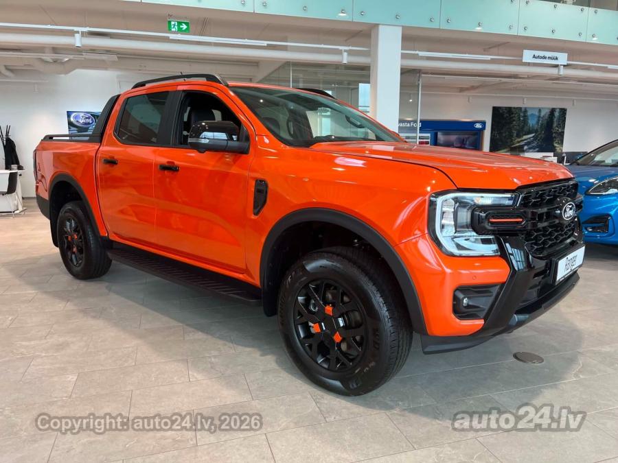 Oranžs Ford Ranger 2026 Tallina, ar dzinēja tilpumu 3.00 L un nobraukumu 0 tūkst. km par 60190 €, foto 3 vietnē AUTOMOTO.COM.LV