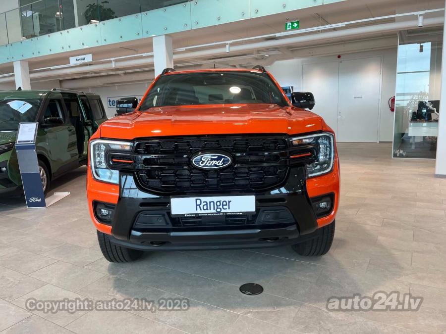 Oranžs Ford Ranger 2026 Tallina, ar dzinēja tilpumu 3.00 L un nobraukumu 0 tūkst. km par 60190 €, foto 4 vietnē AUTOMOTO.COM.LV