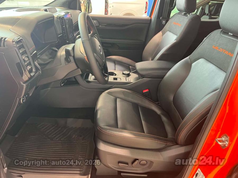 Oranžs Ford Ranger 2026 Tallina, ar dzinēja tilpumu 3.00 L un nobraukumu 0 tūkst. km par 60190 €, foto 9 vietnē AUTOMOTO.COM.LV