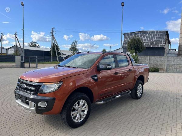 Orange Ford Ranger 2015 in Taurage, with an engine capacity of 3.20 L and mileage of 149 thousand km for 14400 €, photo 3 on AUTOMOTO.COM.LV
