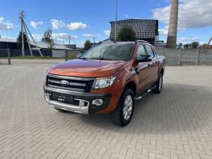 Orange Ford Ranger 2015 in Taurage, with an engine capacity of 3.20 L and mileage of 149 thousand km for 14400 €, photo 5 on AUTOMOTO.COM.LV