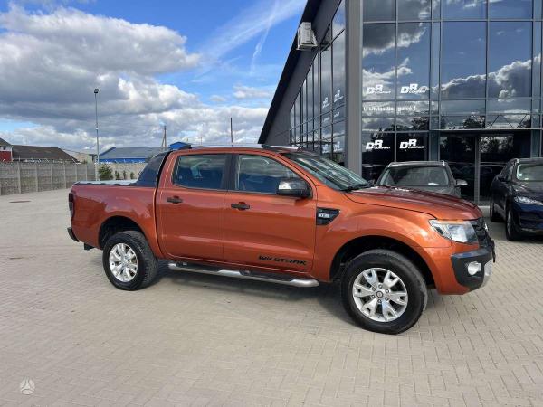 Orange Ford Ranger 2015 in Taurage, with an engine capacity of 3.20 L and mileage of 149 thousand km for 14400 €, photo 5 on AUTOMOTO.COM.LV