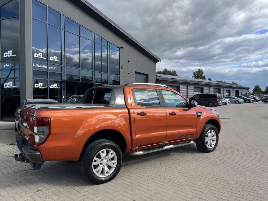 Orange Ford Ranger 2015 in Taurage, with an engine capacity of 3.20 L and mileage of 149 thousand km for 14400 €, photo 8 on AUTOMOTO.COM.LV