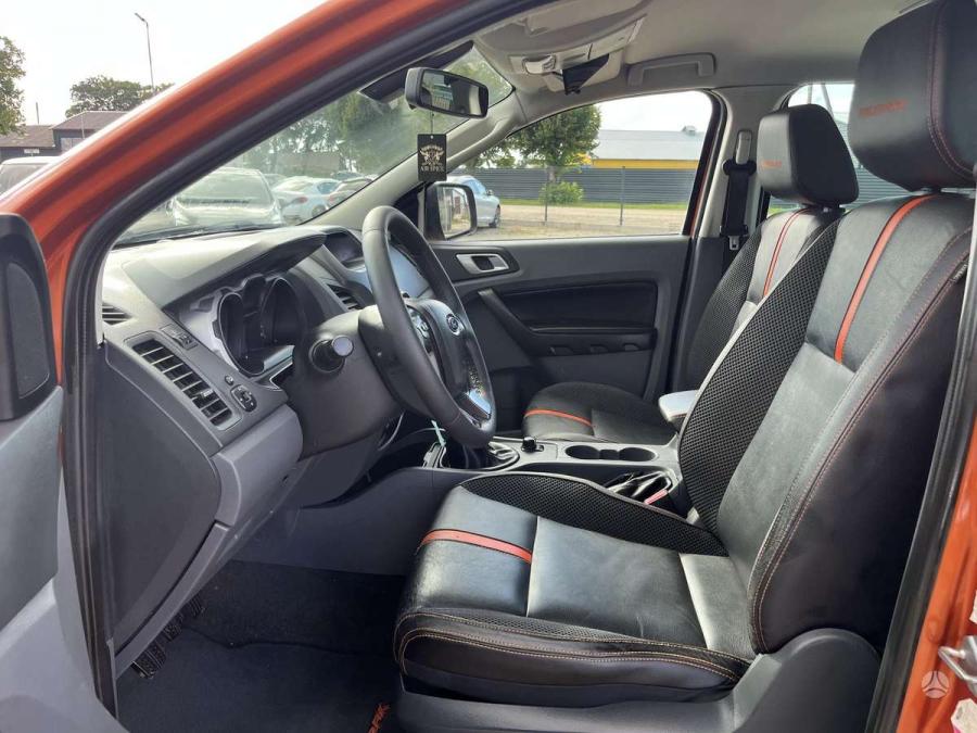 Orange Ford Ranger 2015 in Taurage, with an engine capacity of 3.20 L and mileage of 149 thousand km for 14400 €, photo 14 on AUTOMOTO.COM.LV