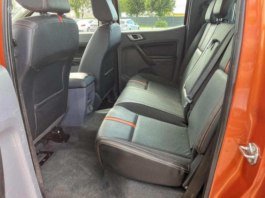 Orange Ford Ranger 2015 in Taurage, with an engine capacity of 3.20 L and mileage of 149 thousand km for 14400 €, photo 17 on AUTOMOTO.COM.LV