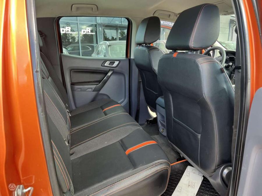 Orange Ford Ranger 2015 in Taurage, with an engine capacity of 3.20 L and mileage of 149 thousand km for 14400 €, photo 19 on AUTOMOTO.COM.LV