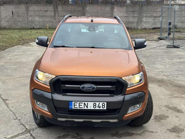 Orange Ford Ranger 2017 in Kaunas, with an engine capacity of 3.20 L and mileage of 305 thousand km for 17599 €, photo 7 on AUTOMOTO.COM.LV