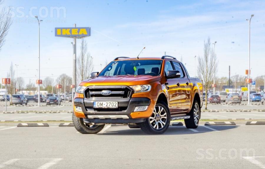 Oranžs Ford Ranger 2017 Rīga, ar dzinēja tilpumu 3.20 L un nobraukumu 154 tūkst. km par 19690 €, foto 1 vietnē AUTOMOTO.COM.LV