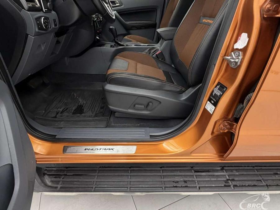 Orange Ford Ranger 2017 in Vilnius, with an engine capacity of 3.20 L and mileage of 87 thousand km for 19900 €, photo 23 on AUTOMOTO.COM.LV