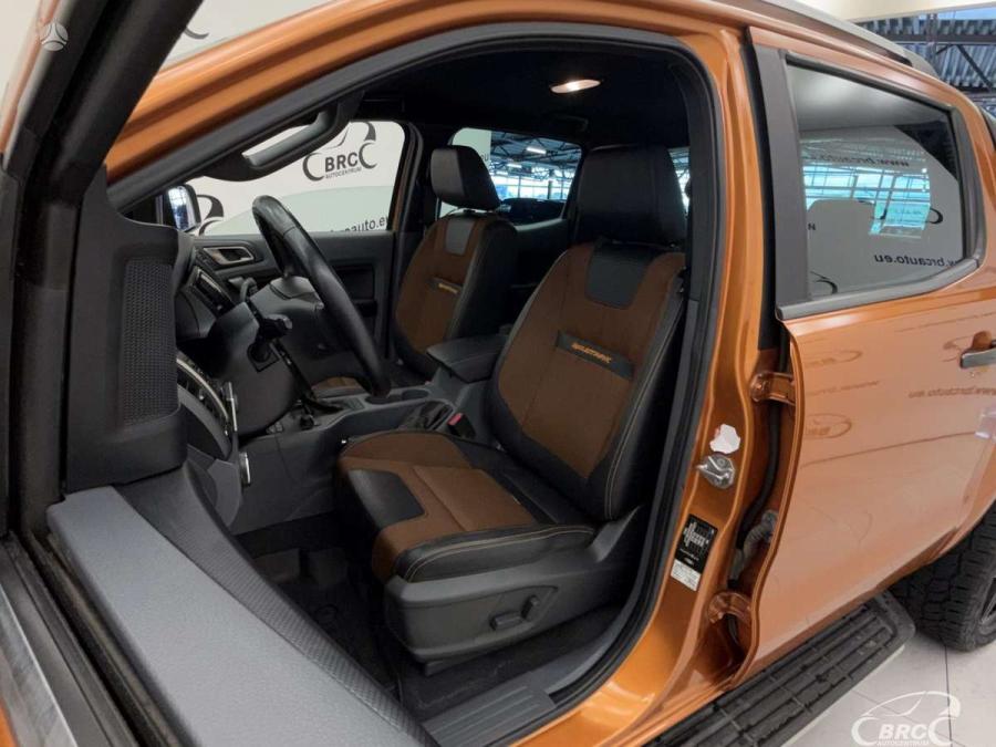 Orange Ford Ranger 2017 in Vilnius, with an engine capacity of 3.20 L and mileage of 87 thousand km for 19900 €, photo 24 on AUTOMOTO.COM.LV