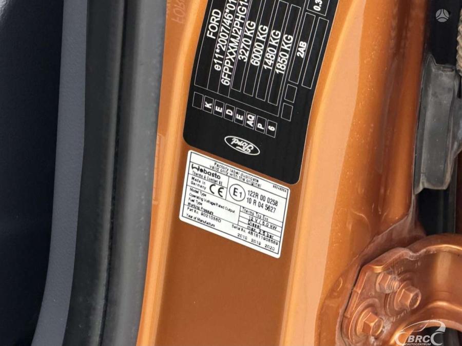 Orange Ford Ranger 2017 in Vilnius, with an engine capacity of 3.20 L and mileage of 87 thousand km for 19900 €, photo 25 on AUTOMOTO.COM.LV