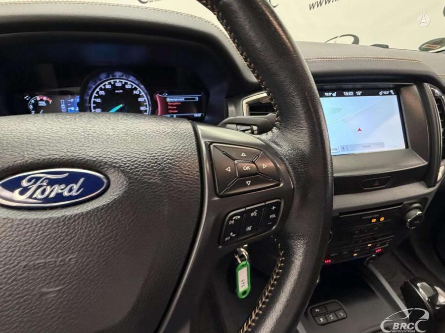 Orange Ford Ranger 2017 in Vilnius, with an engine capacity of 3.20 L and mileage of 87 thousand km for 19900 €, photo 31 on AUTOMOTO.COM.LV
