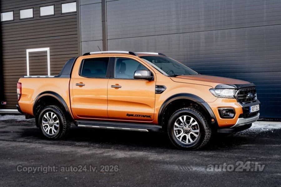 Orange Ford Ranger 2020 in Parnu, with an engine capacity of 2.00 L and mileage of 149 thousand km for 31900 €, photo 4 on AUTOMOTO.COM.LV