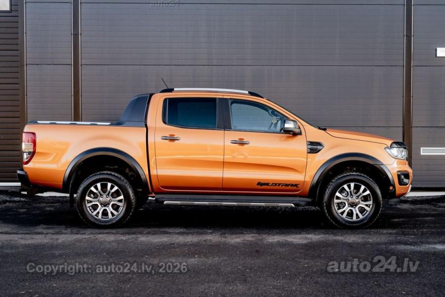 Orange Ford Ranger 2020 in Parnu, with an engine capacity of 2.00 L and mileage of 149 thousand km for 31900 €, photo 8 on AUTOMOTO.COM.LV