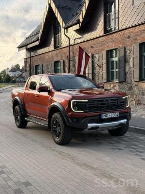 Oranžs Ford Ranger 2022 Rēzekne, ar dzinēja tilpumu 3.00 L un nobraukumu 121 tūkst. km par 43000 €, foto  vietnē AUTOMOTO.COM.LV