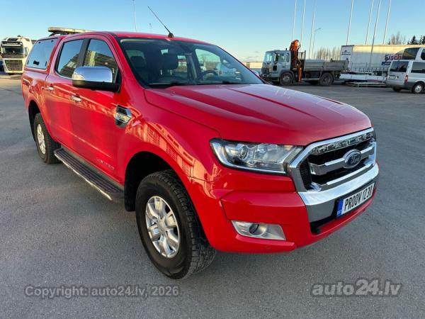 Red Ford Ranger 2018 in Tartu, with an engine capacity of 2.20 L and mileage of 206 thousand km for 18990 €, photo 3 on AUTOMOTO.COM.LV