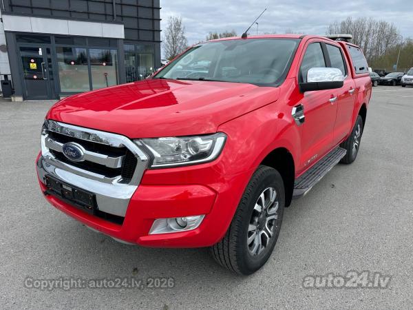 Sarkans Ford Ranger 2018 Tartu, ar dzinēja tilpumu 2.20 L un nobraukumu 206 tūkst. km par 16999 €, foto  vietnē AUTOMOTO.COM.LV