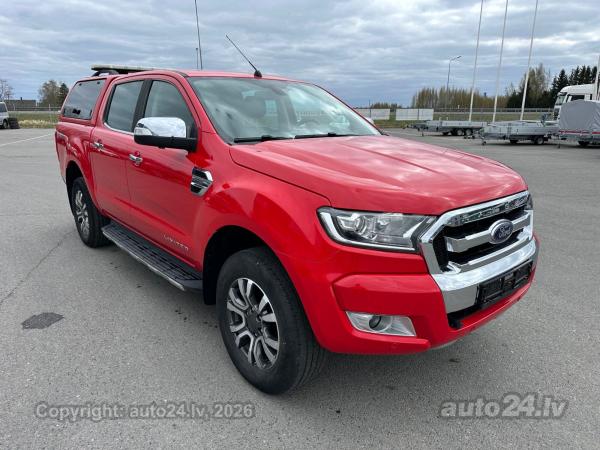 Red Ford Ranger 2018 in Tartu, with an engine capacity of 2.20 L and mileage of 206 thousand km for 16999 €, photo 2 on AUTOMOTO.COM.LV