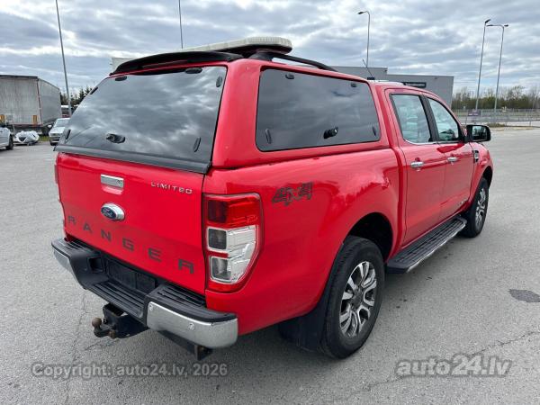 Red Ford Ranger 2018 in Tartu, with an engine capacity of 2.20 L and mileage of 206 thousand km for 16999 €, photo 4 on AUTOMOTO.COM.LV