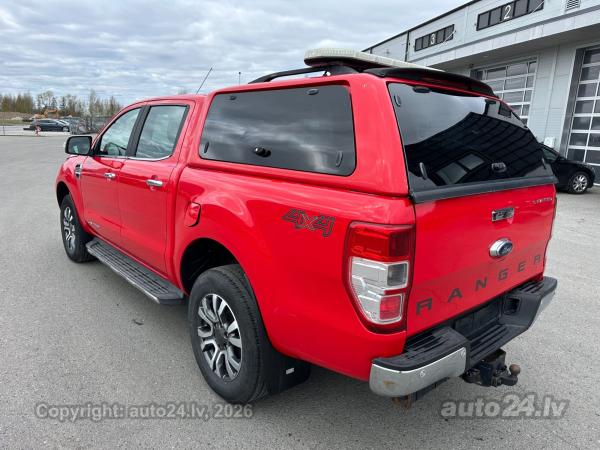 Red Ford Ranger 2018 in Tartu, with an engine capacity of 2.20 L and mileage of 206 thousand km for 16999 €, photo 5 on AUTOMOTO.COM.LV